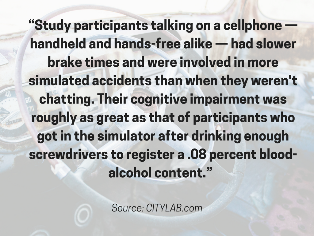 Hands-Free Texting Is Just as Dangerous as Texting While Driving